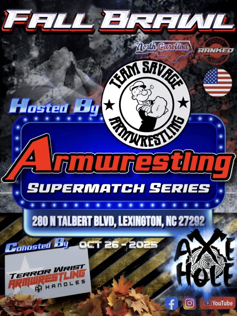 (NC) Fall Brawl – Armfighter.com